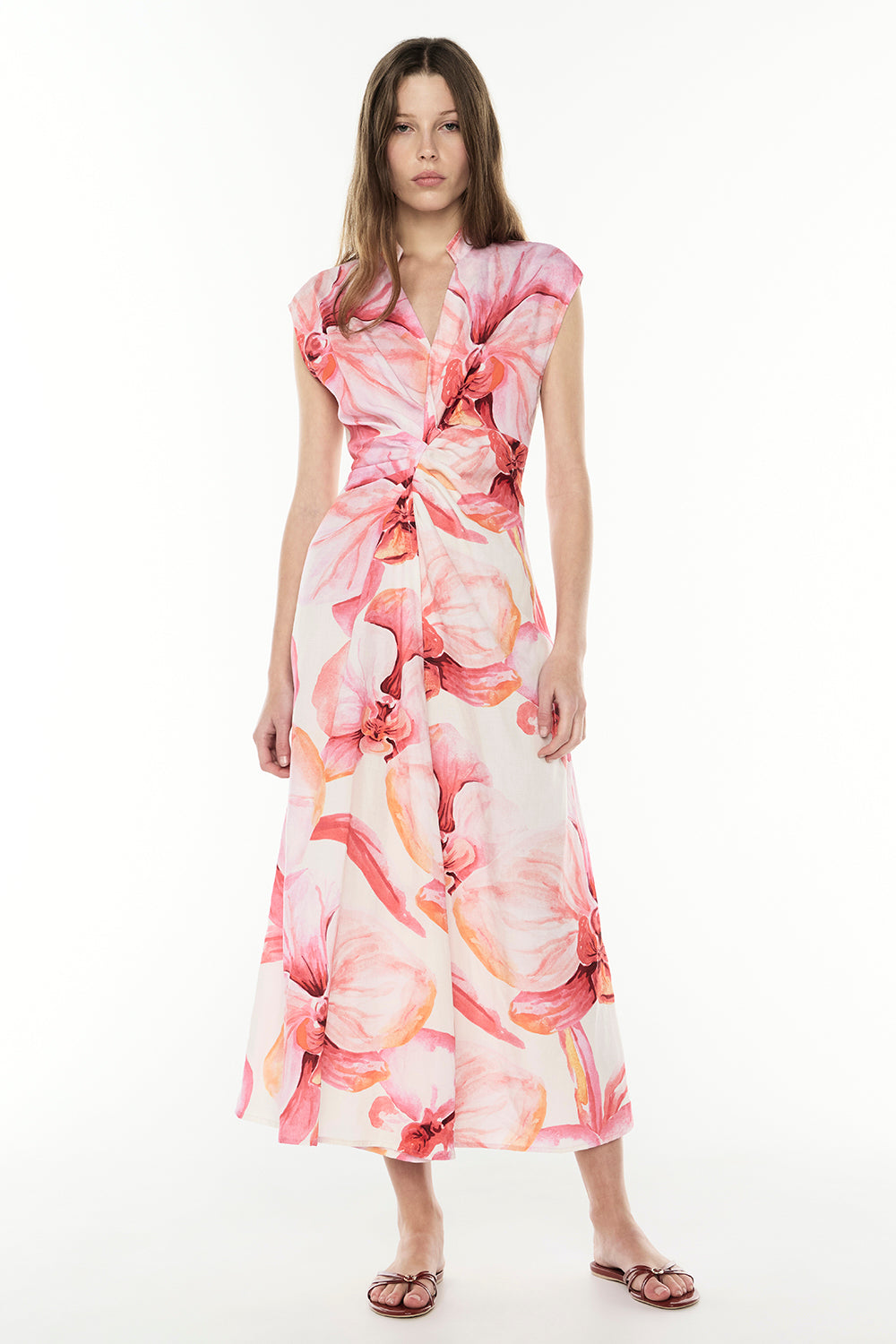 Still Life Midi Dress – MANNING CARTELL