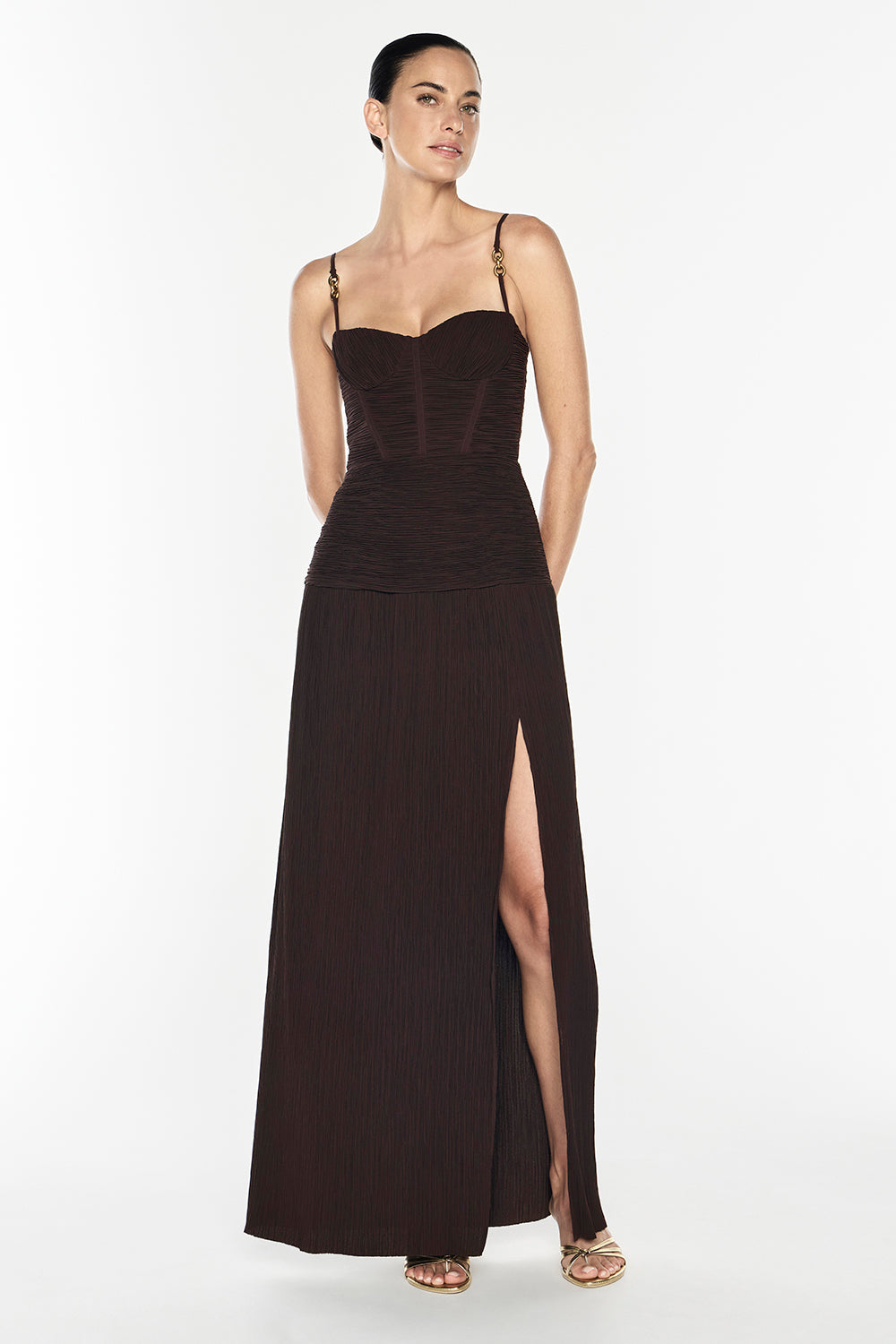 Double Time Pleat Dress – MANNING CARTELL